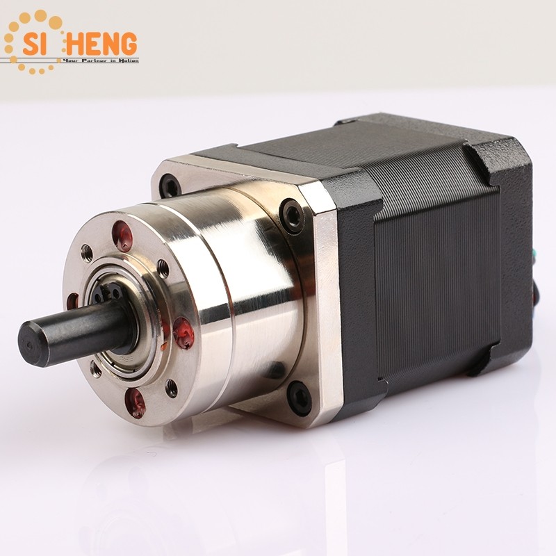 1.8°Tamaño 42mm(17h) 2 Phase Stepper Motor with gearbox - sihengmotor