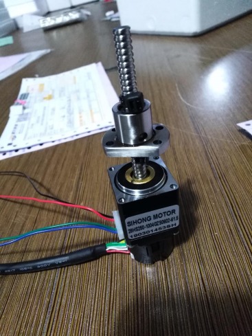28mm ball screw stepper motor with encoder - sihengmotor